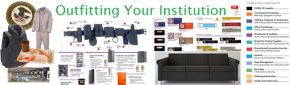 UNICOR The Federal Bureau of Prisons Store