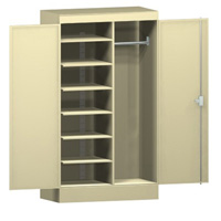 UNICOR Shopping: Double Door Wardrobe Locker with Shelves and Drawers ...