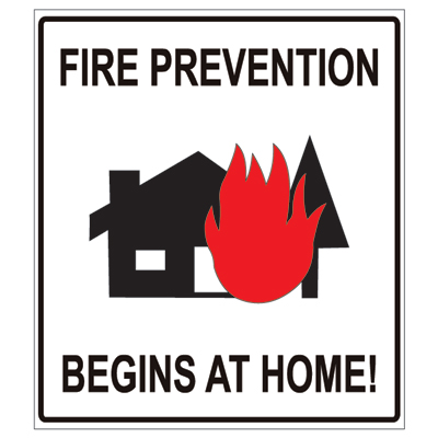 UNICOR Shopping: Fire Safety Sign