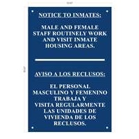 UNICOR Shopping: Notice To Inmates Sign (PREA)